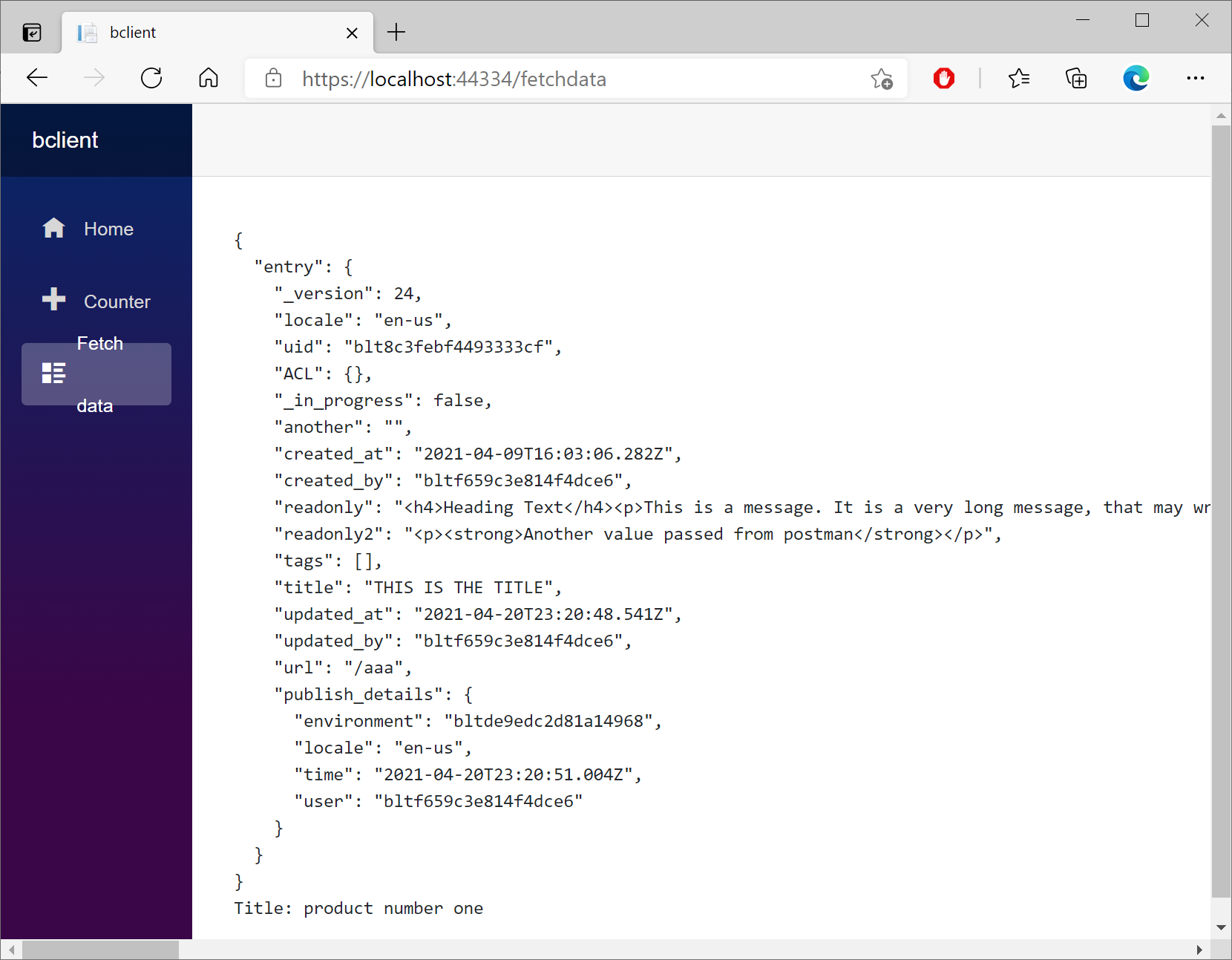 Prototype Content Delivery .NET Typed Clients for the Contentstack SaaS Headless CMS ...